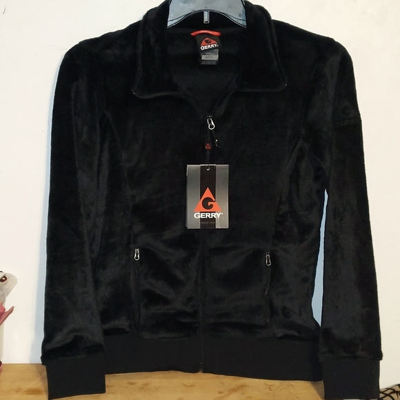 Gerry Weber | Jackets & Coats | Gerry Urban Outdoor Black Fuzzy Jacket ...